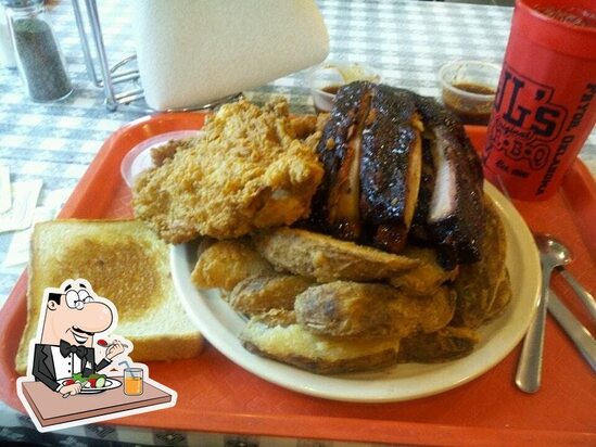 Menu at JL's Barbeque, Pryor, S Mill St