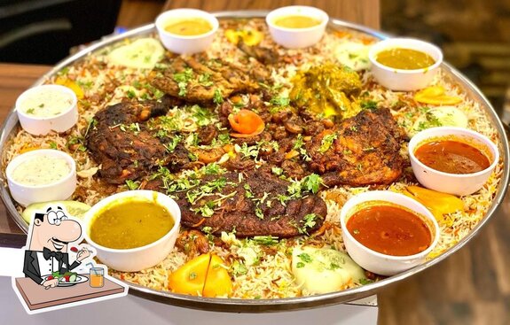 Menu at Sagar Arabian Mandi, Hyderabad
