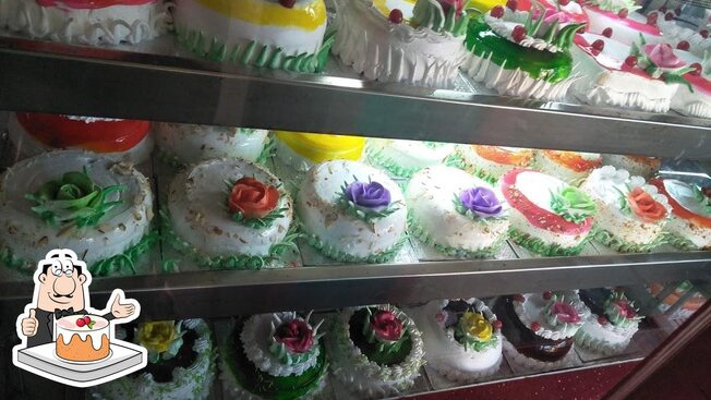 Menu at Golden bakery, Pitlam