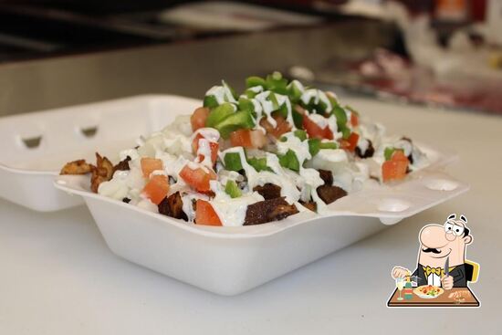 Menu at PrimeTime Donair & Poutine restaurant, Edmonton, B 106 St