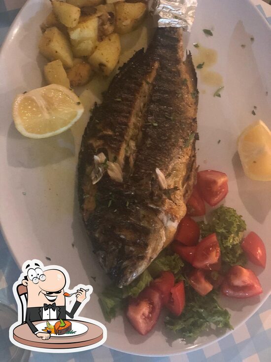 Menu at Κάβος (Kavos), Perama