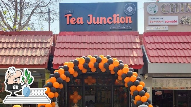 Menu at Tea Junction, Lucknow, Kisan Bazar