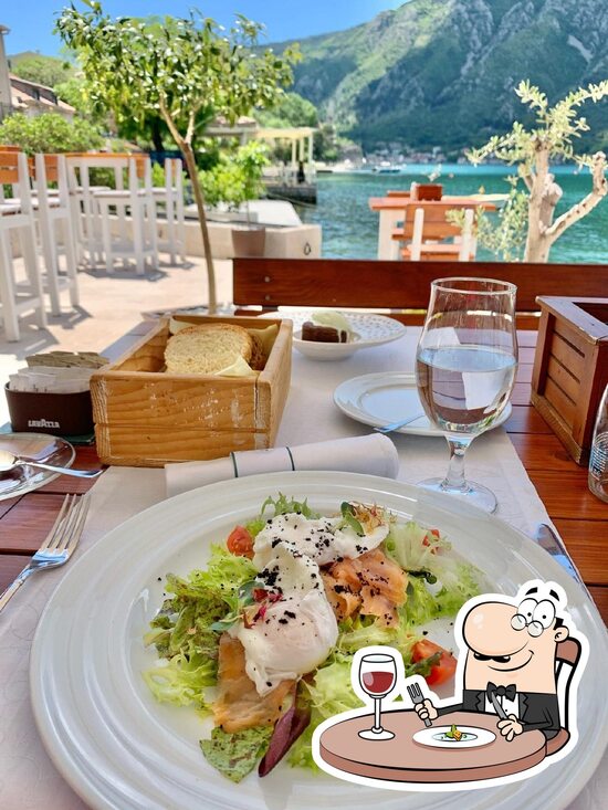 Menu at Konoba Bonaca restaurant, Kotor, Dobrota