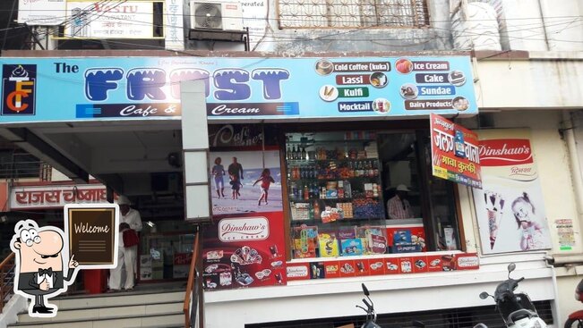 Menu at The FROST cafe, Dhule