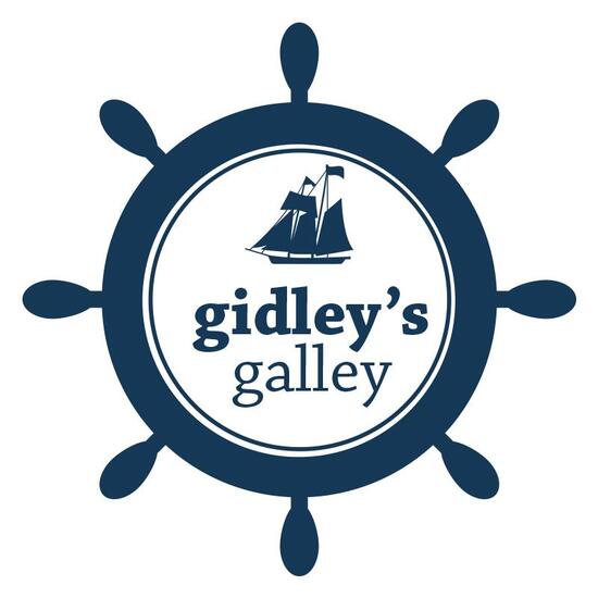 Menu at Gidley's Galley restaurant, Penetanguishene