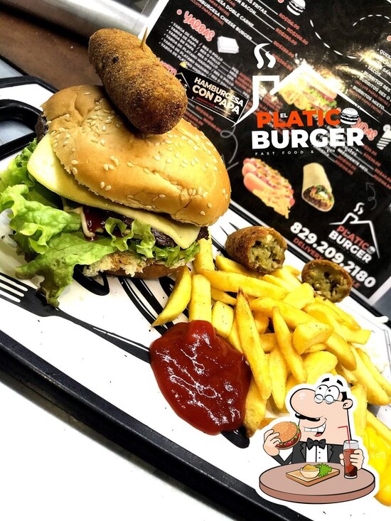 Carta de El Platico Burger Fast Food & Terraza, Santo Domingo