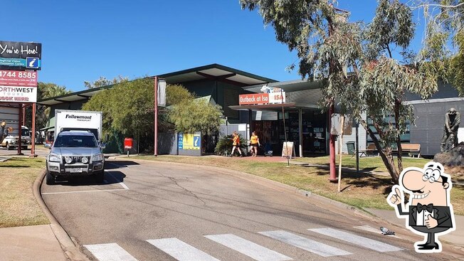 Menu at Outback at Isa cafe, Mount Isa