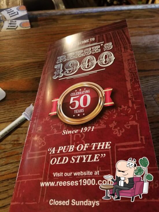 Reese's 1900, Patchogue - Restaurant menu, prices and reviews