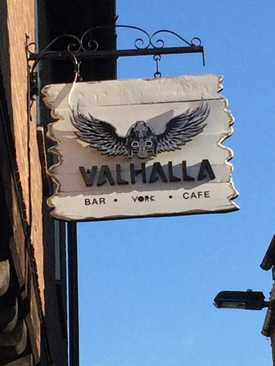 Menu at Valhalla pub & bar, York