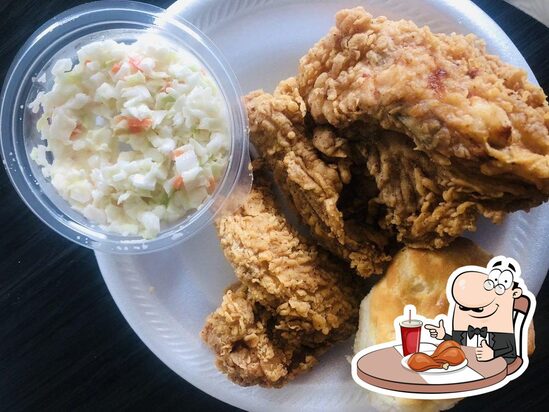 Menu at KFC fast food, Saint George