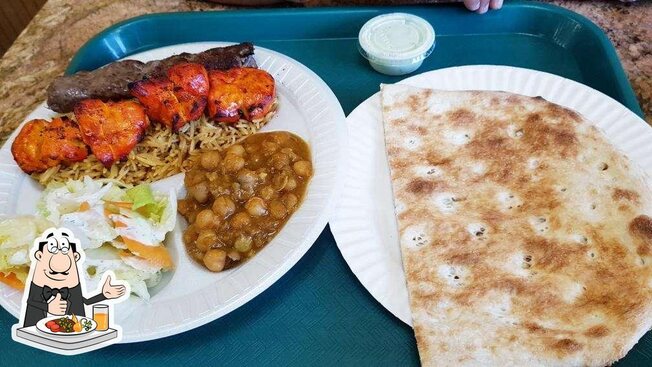 Menu at Flame Kabob restaurant, Chantilly, Lee Jackson Memorial Hwy