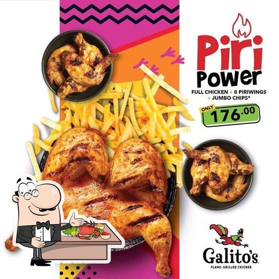 Carta del restaurante Galito's Meerensee, Richards Bay