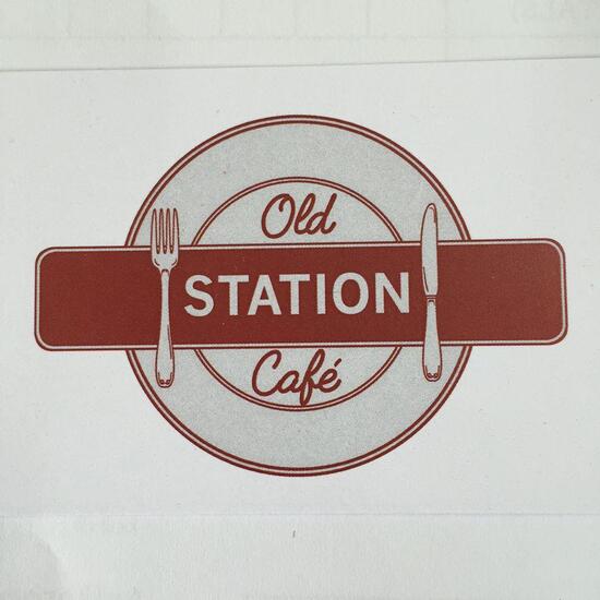 Menu at Old Station Café cafe, Goodwick