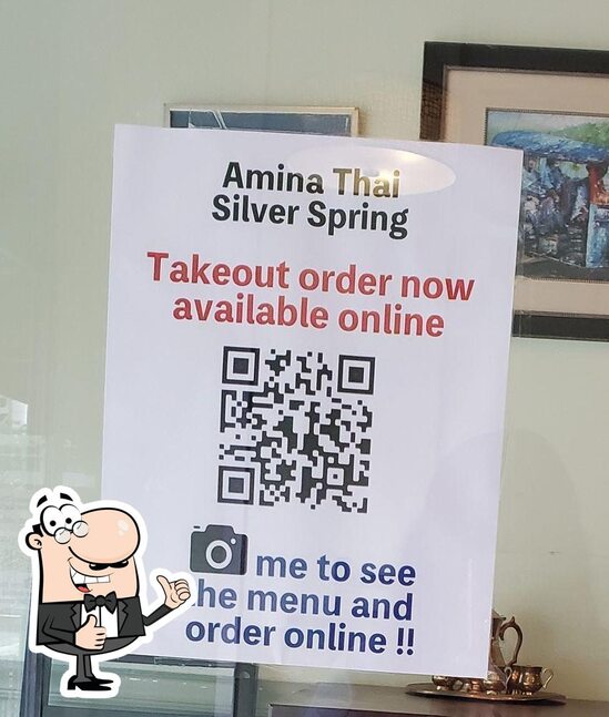 Menu at Amina Thai Silver Spring restaurant, Silver Spring