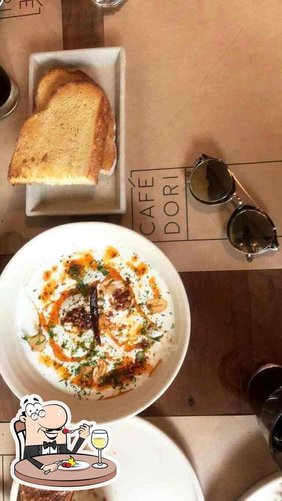 Menu at Café Dori, Mumbai