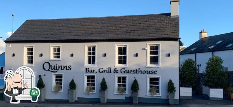 Menu at Quinns Bar Grill & Guesthouse Garristown, Garristown