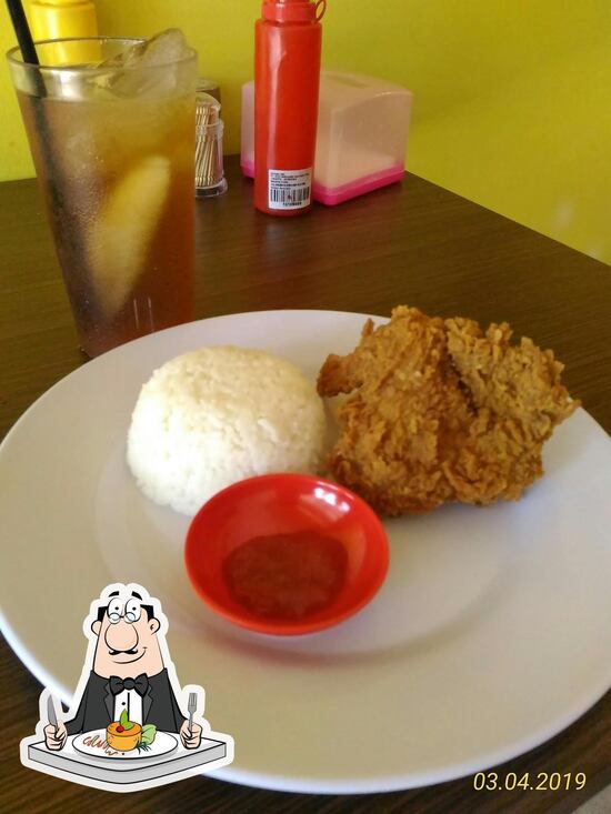 Menu at AYAM CHICKEN restaurant, Pontianak