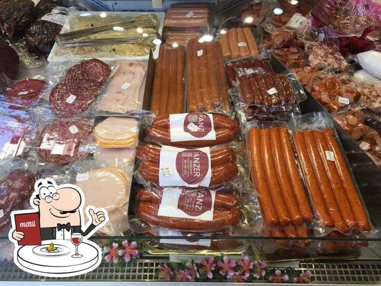 Menu au Panzer Charcuterie, Netanya