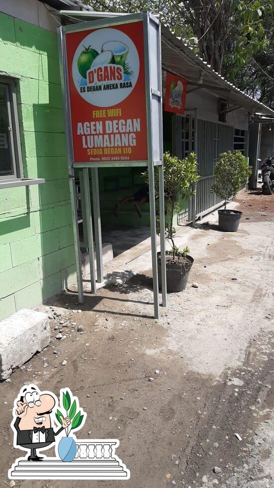 Menu at D'Gans_ES DEGAN ANEKA RASA cafe, Padangan