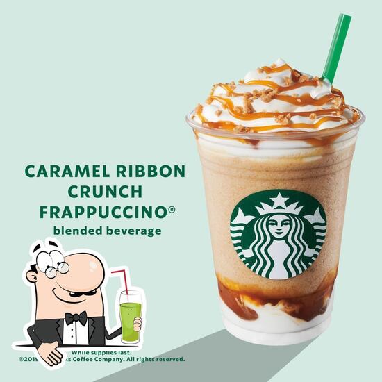 Menu at Starbucks, Red Deer, 50 Ave #400