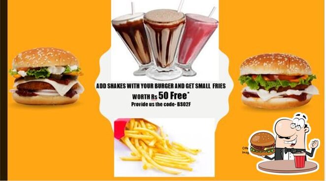 Menu at Wat a Burger -Bani square, Gurugram