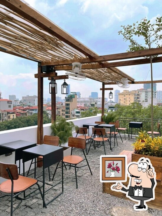 Menu at Mermon Coffee, Hanoi