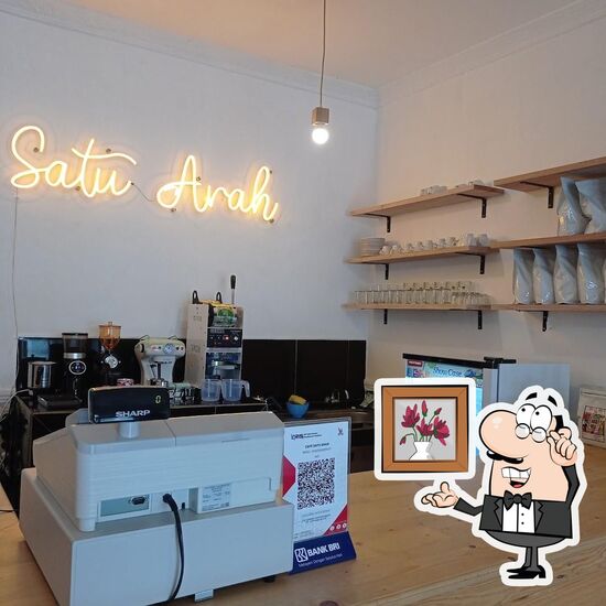 Menu at Satu Arah Kopi, Malang