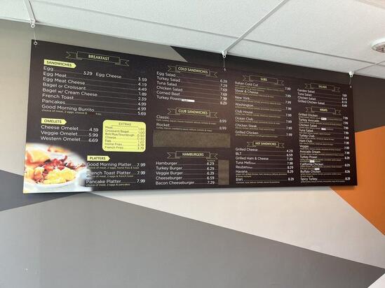 Menu at Gateway Deli, Linthicum Heights
