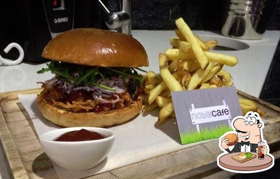 Menu at Nobel Cafe, Ballymena, 121 Church Street
