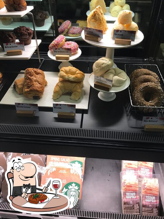 Carta del café Starbucks, La Plata, B1900ASV