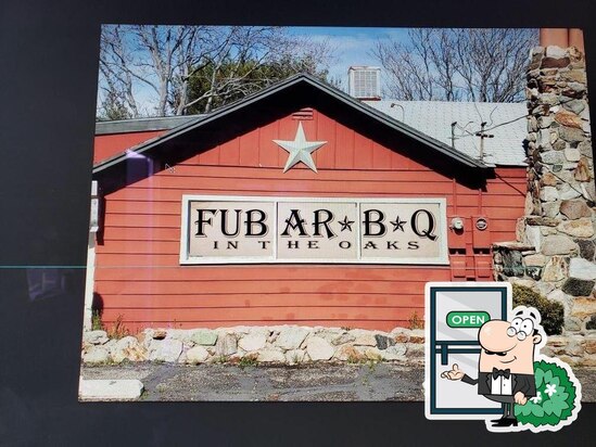 Menu at FuBAR-B-Q, Bodfish