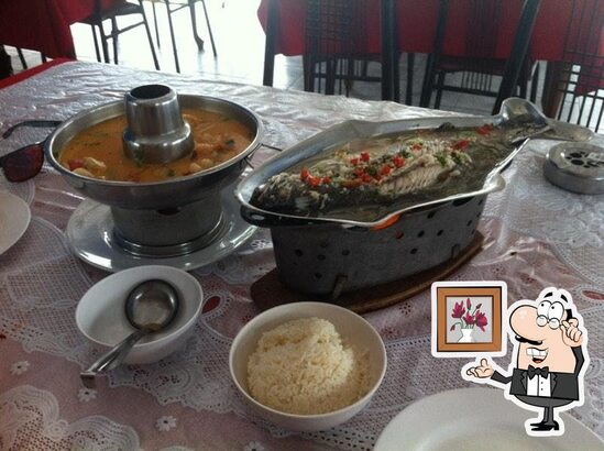 Menu at Pink Lady Seafood restaurant, Pattaya City, WVPM+W86