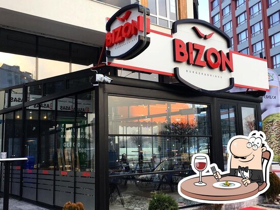 Menu at Bizon Burger & Drinks, Talas