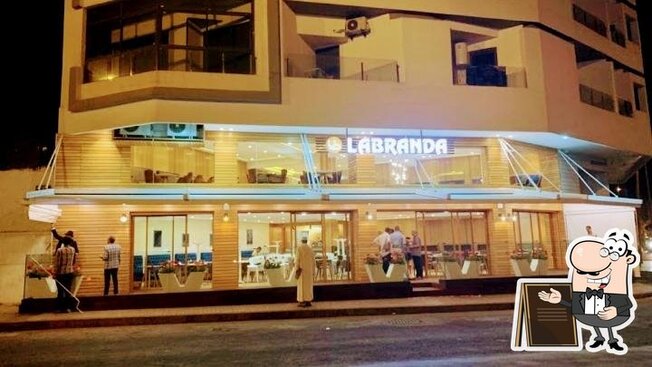 Menu at CAFE LABRANDA, Casablanca