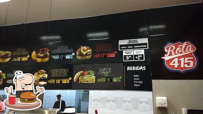 Menu at Rota 415 restaurant, Formiga, Av. Abílio Machado