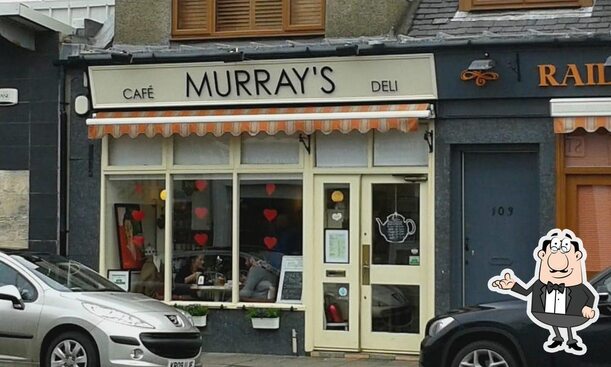 Menu at Murray's Cafe, Prestwick