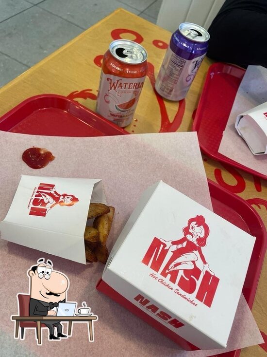 Menu at NASH Hot Chicken Sandwiches restaurant, Tijuana