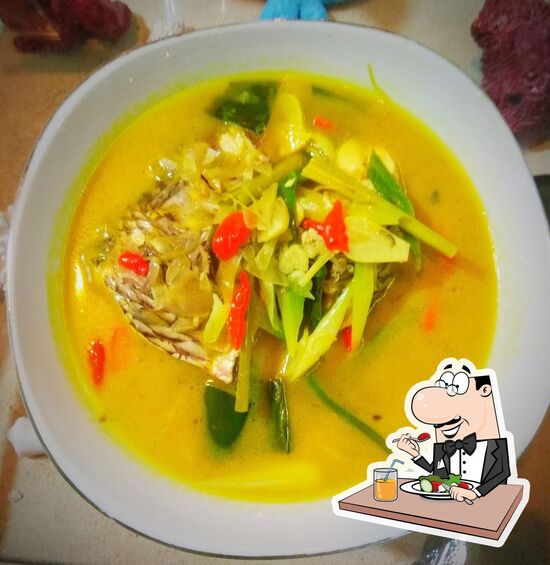 Menu at Resto Benteng restaurant, Indonesia