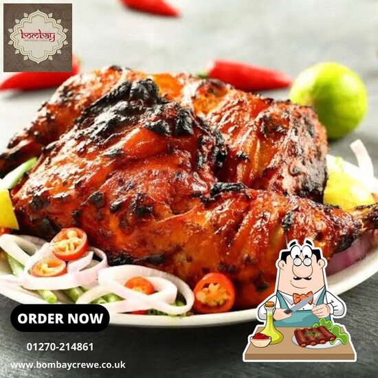 Bombay Restaurant, 33-35 Mill St in Crewe - Restaurant menu and reviews