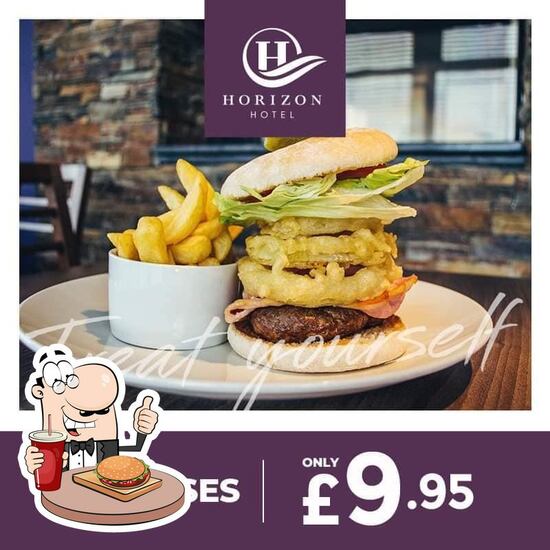 Menu at Horizon Hotel, Ayr, Ayr