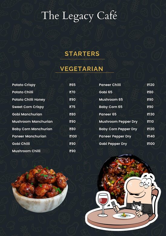 The Legacy Cafe, Bengaluru - Restaurant menu, prices and reviews