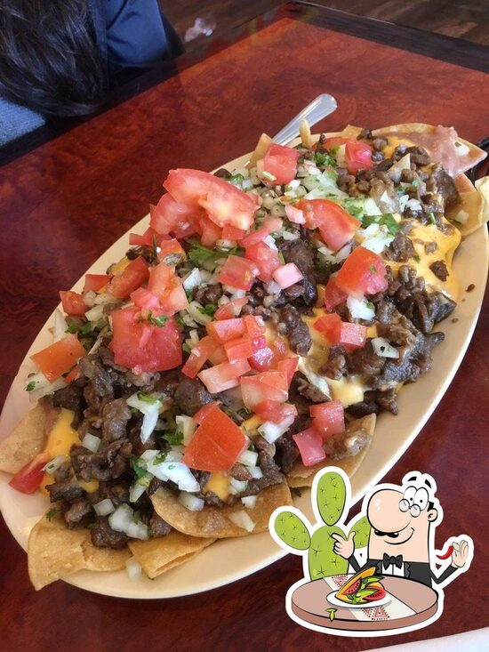Menu at Tacos Reyes restaurant, Los Angeles, Saticoy St