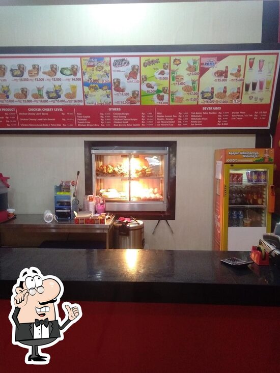 Menu at Simpang Tiga Rocket Chicken restaurant, Pekanbaru