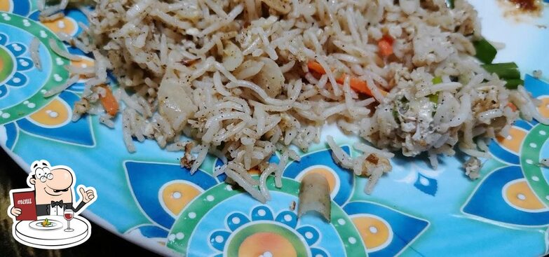 Menu at Akash fast food, Chennai, metro pillar no 183