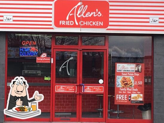 Allen's Fried Chicken, 327 Wilmslow Rd in Manchester - Restaurant menu ...