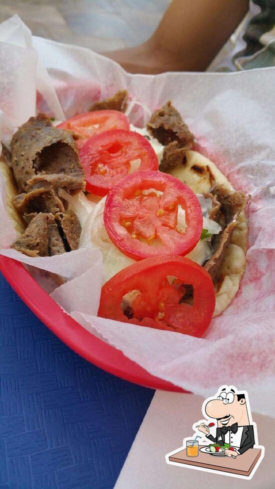 Menu at Parthenon Gyros restaurant, Madison