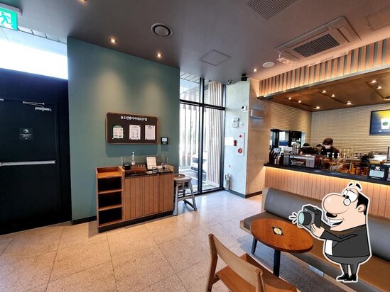 Menu at Starbucks, Incheon, 10 Venture-ro