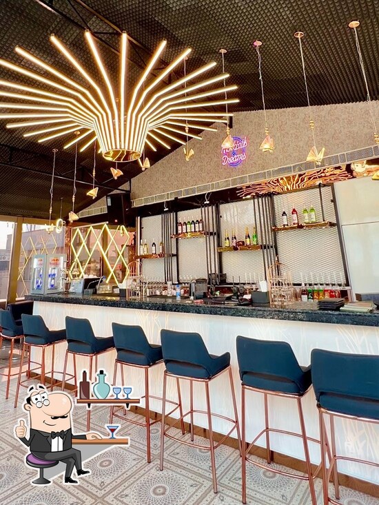 Menu at The Sky Story Luxury Lounge - Rooftop Glasshouse Skydine Cafe ...
