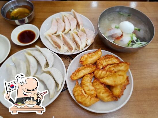 Menu at Boyoung Mandoo restaurant, Suwon-si, 271 Paldal-ro
