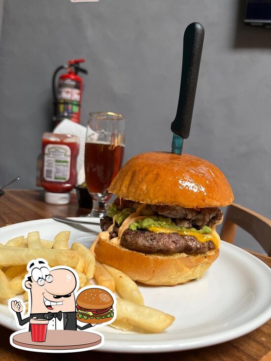 Menu at Brooklyn Burger&Grill restaurant, Puebla City